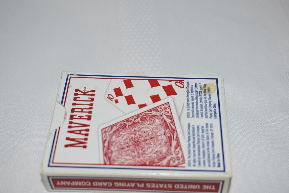 Maverick Playing Cards Poker Size United States Playing Card Co. Made ...