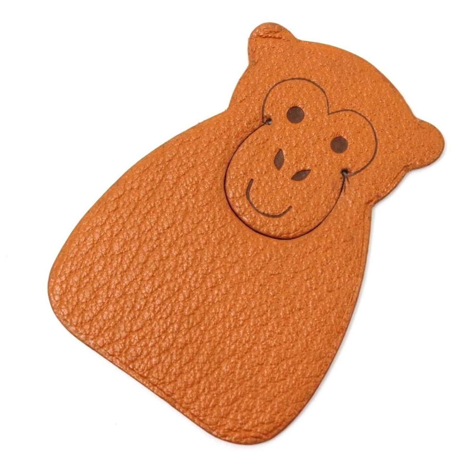 Hermes Pikabook Monkey Bookmark Leather | eBay
