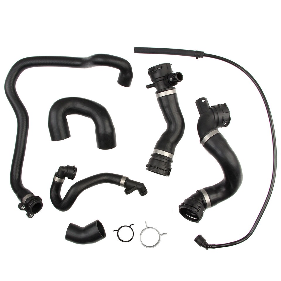 (7 Hoses) Radiator Coolant Water Hose Pipe Kit for BMW E90 128i 328i ...