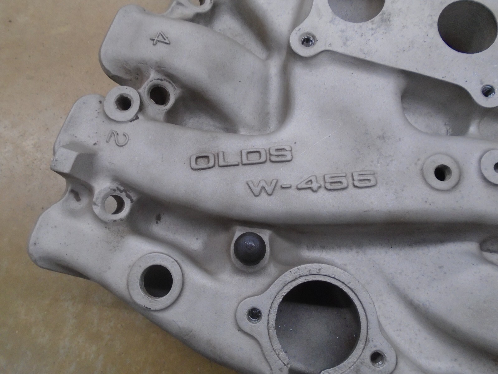 1970 Oldsmobile W30 455 Aluminum Intake Manifold 406115 | Genuine OEM