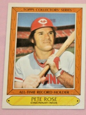 PETE ROSE 1985 TOPPS COLLECTORS SERIES #30 CINCINNATI REDS | eBay