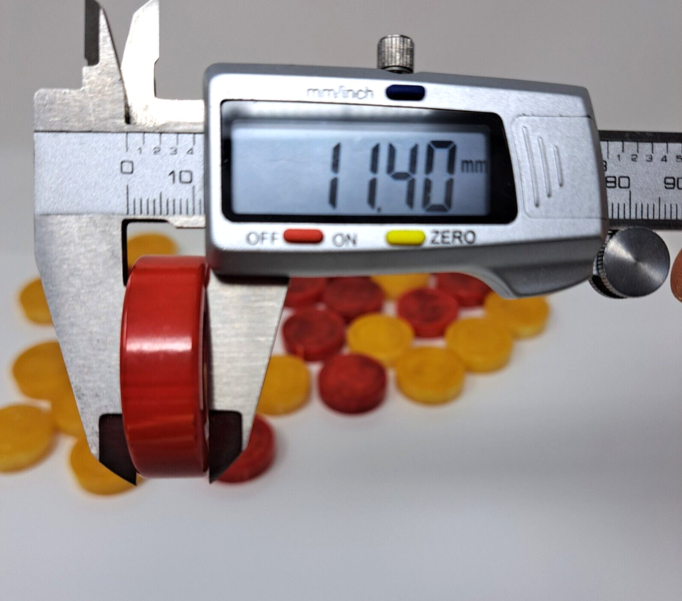 Crisloid 30 Bakelite Backgammon Butterscotch Swirl Translucent Cherry ...