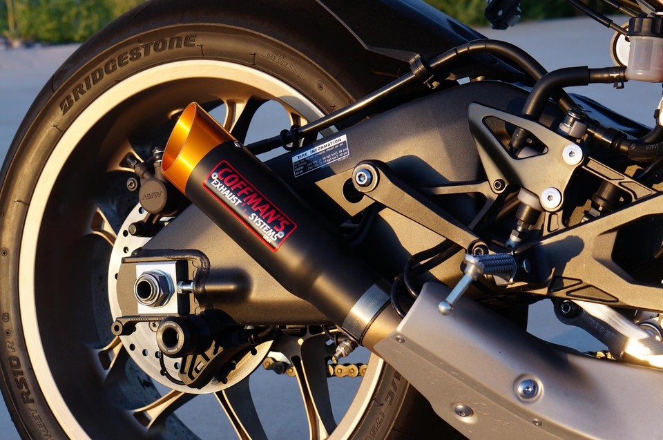Coffman Shorty Exhaust: Motorcycle Sportbike Universal Slip On Muffler ...