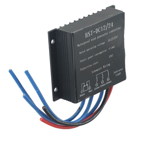 IP67 Battery-Charge Controller Module Regulator DC 12V/24V For Wind ...