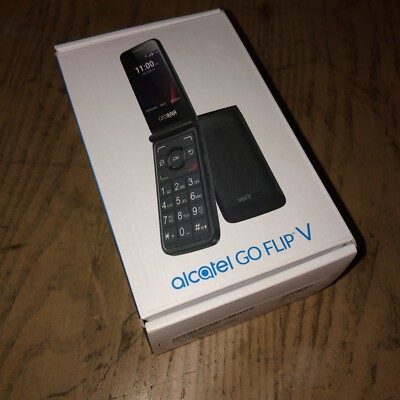 Verizon Flip Phone Alcatel 4051S GO FLIP V 8GB - Open Box Display ...