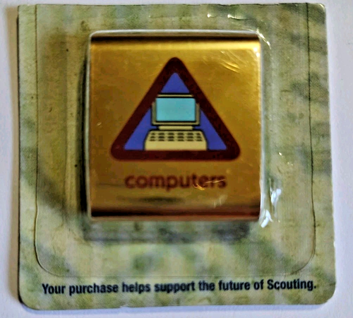Brand New In Package Cub Scout Belt Loop "COMPUTERS" BSA Boy Scouts | eBay