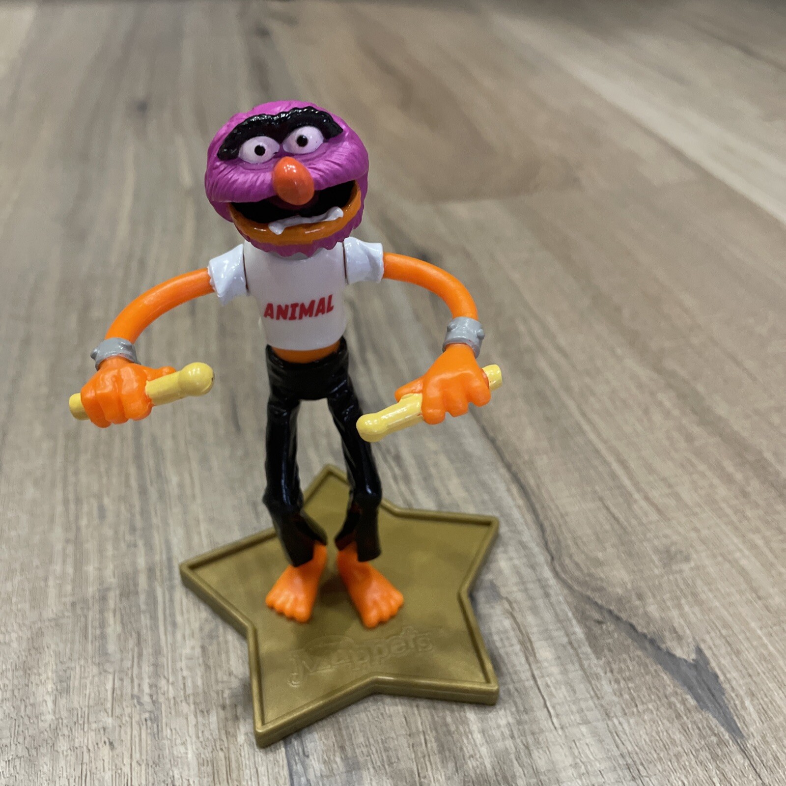 Animal From Muppets Take Hollywood Vintage Jack In The Box Kids Meal ...