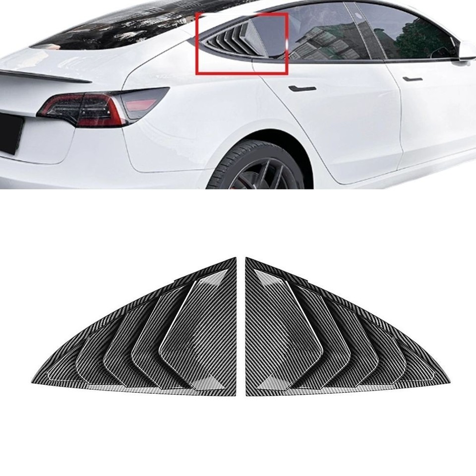 Car Upgrade Outdoor Use Rear Window Louver Window Cover Custom Fit ...
