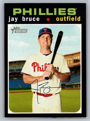 Jay Bruce 2020 Topps Heritage Philadelphia Phillies #79 | eBay