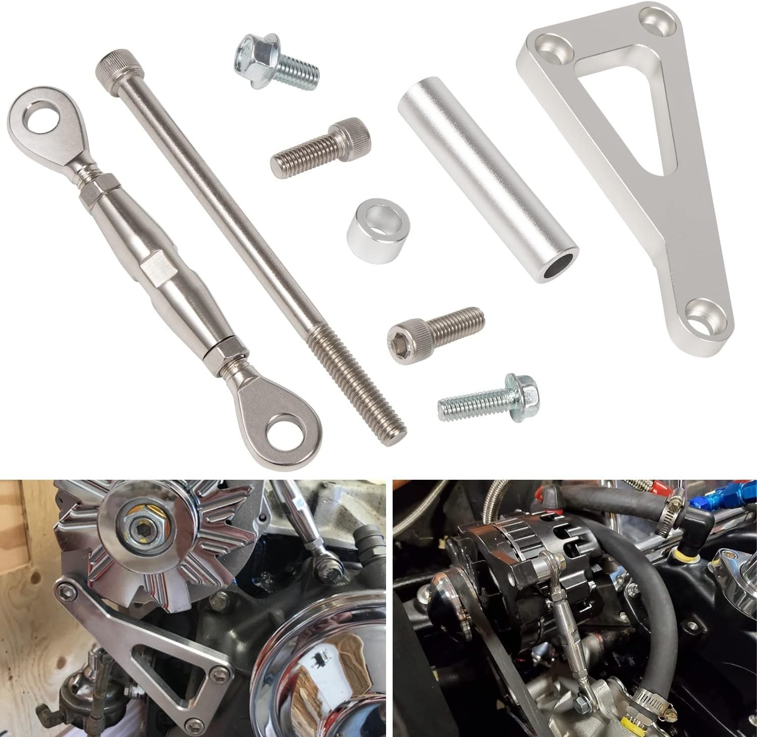 Adjustable Alternator Bracket Kit for Chevy SBC 305 327 350 383 V8 | eBay