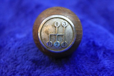 Wood Wooden 4 Speed Gear Shift Knob Handle Accessory Necker Knob Manual ...