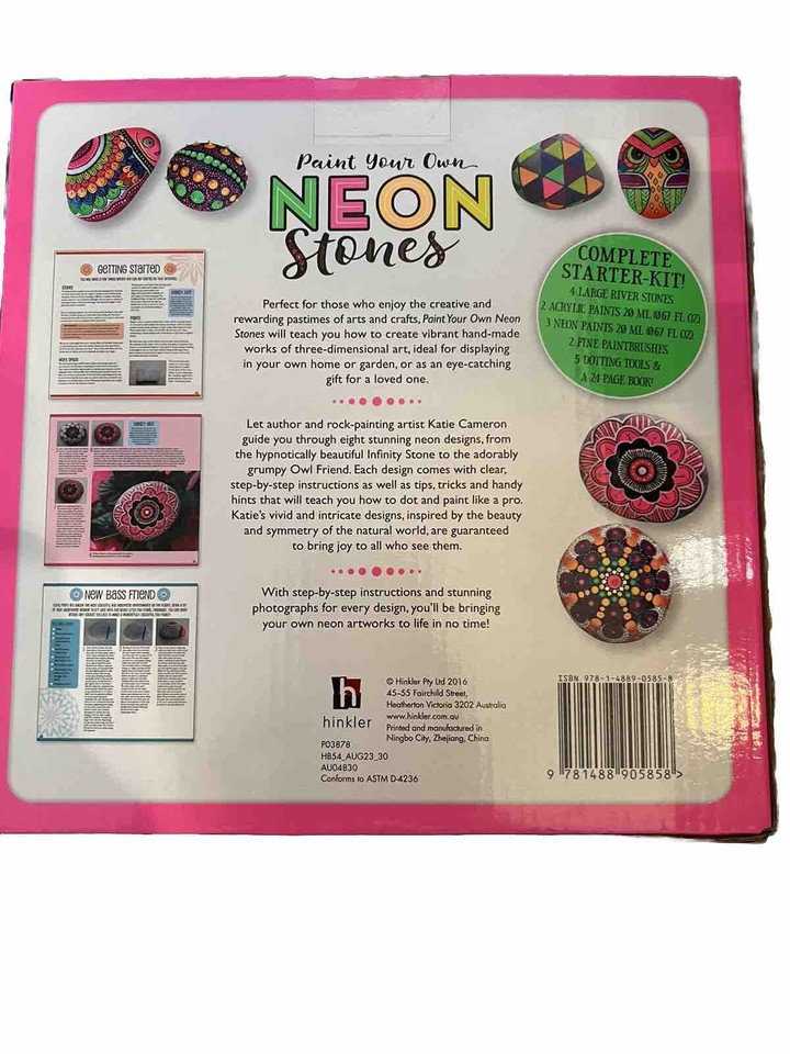 Paint your own-Neon stones/Complete started kit | eBay