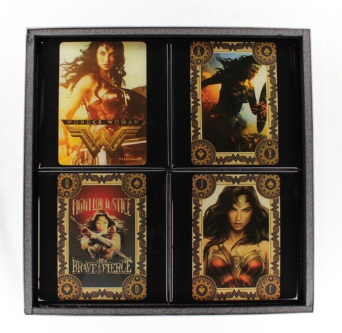Wonder Woman Collector Card Drink Coaster Set 4 Coasters - Handmade | eBay