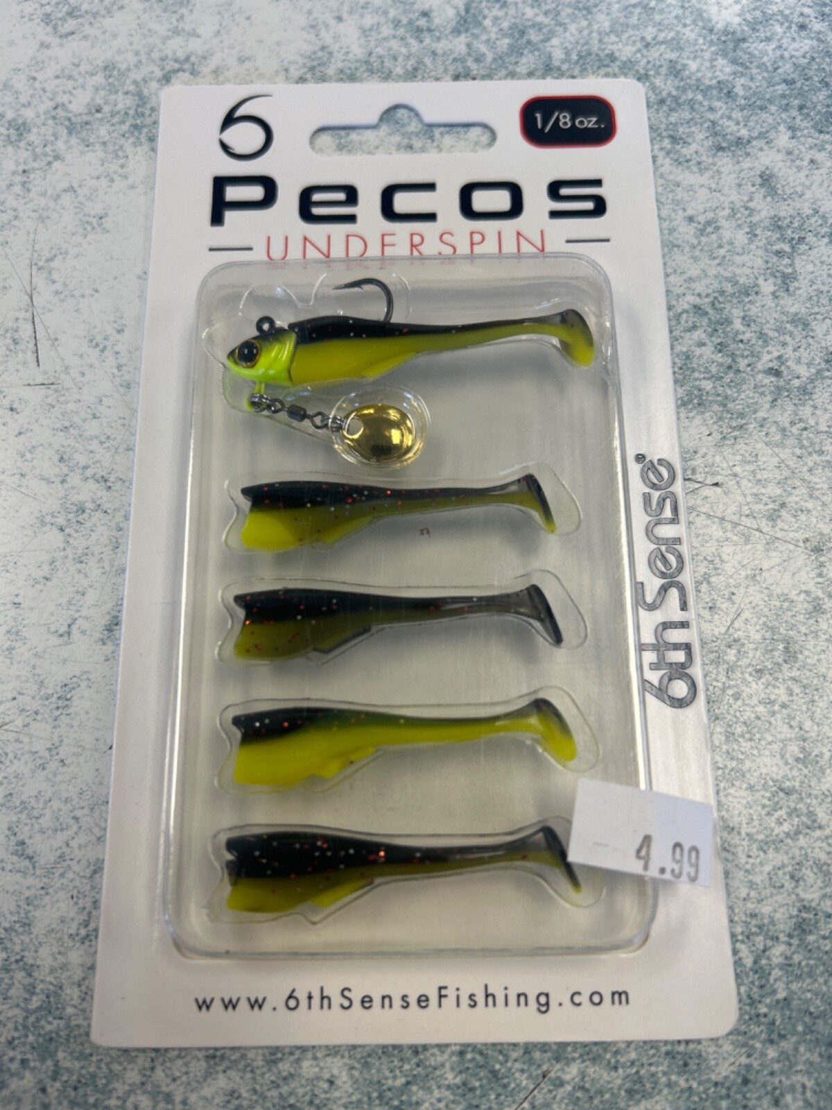 6th Sense Pecos Underspin (choose color) 1/8 ounce | eBay