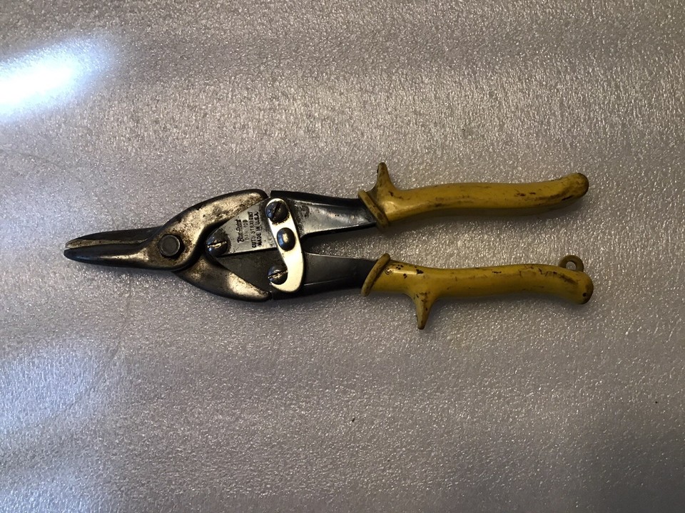 Snap On/Blue Point DAS10B-Tin Snips/Shears-Sheet Metal Cutters-Straight ...