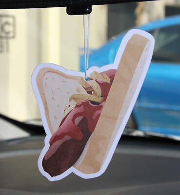 Sausage Sizzle Air Freshener (Scent: Vanilla) Snag in Bread BBQ ...