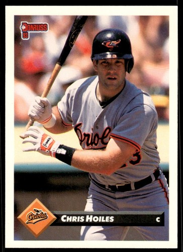 1993 Donruss Baseball Card Chris Hoiles Baltimore Orioles #323 | eBay