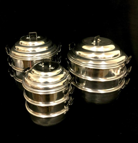 Aluminum 4pcs set Kitchen Steamer Cooking Pot 28cm/ 34cm/ 36cm/ 38cm ...