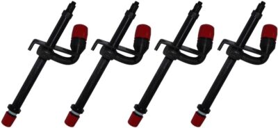 4PCS Fuel Injector 27336 RE37503 for John Deere 450 455 490 493 495 510 ...