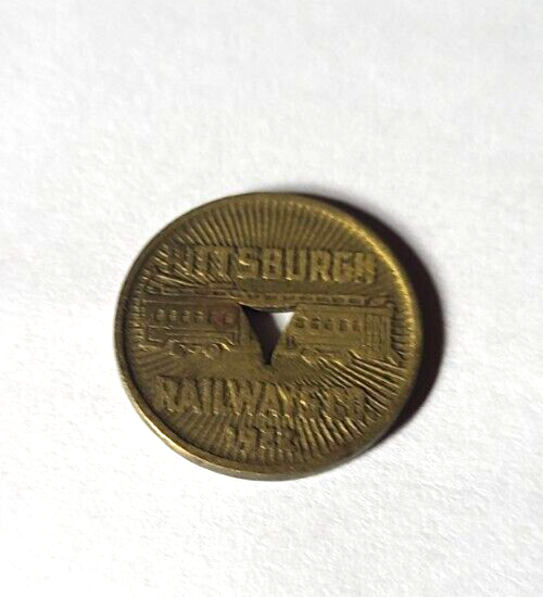 1922 Pittsburgh, PA Railways Co. Transit Trolley Token - Pennsylvania ...