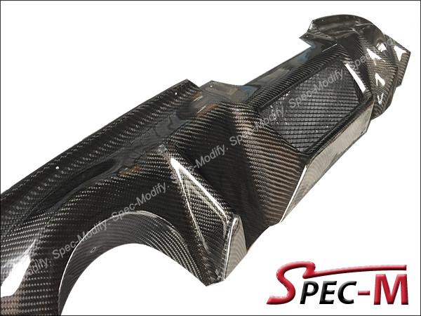 CF DP Style REAL Carbon Fiber Rear Bumper Diffuser Add On For Infiniti ...