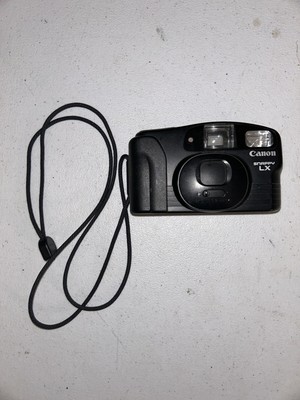 Canon Snappy LX 35mm Point And Shoot Film Camera With Strap Untested | eBay