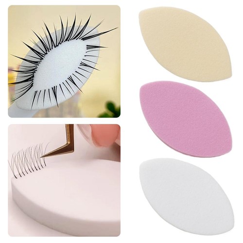 Soft Sponge False Eyelash Pads Lash Extension Tool Reusable Makeup ...