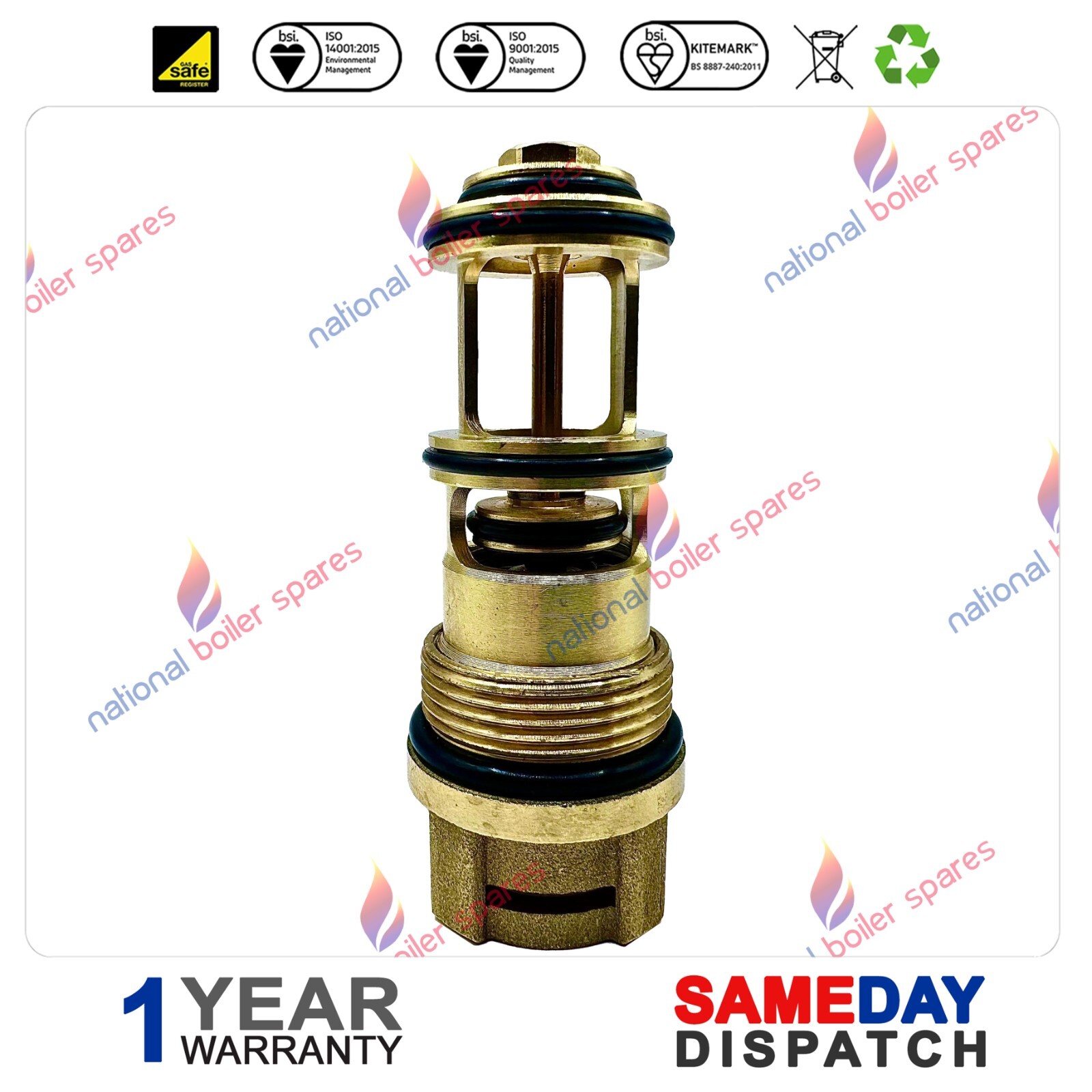 Main Eco Compact Combi 25/30 kW Diverter Valve Cartridge 7683969 for ...
