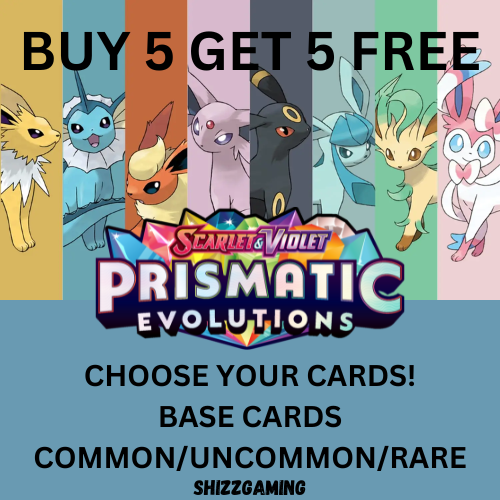 Pokemon Prismatic Evolutions SV8.5 - Base Set /131 - Choose Your Cards ...