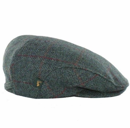 Irish Wool Mucros Weavers Tweed Trinity Flat Cap - Lots of Colours to ...