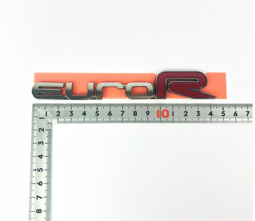 HONDA GENUINE Accord Acura TSX Euro R Emblem 75731-SEA-R01 | eBay
