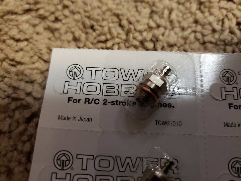 Tower Hobbies Plugs - one single plug of RC 2-stroke plug TOWG1010 ...