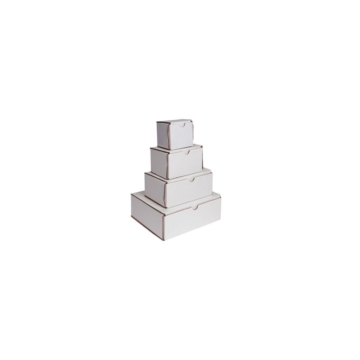 Sirchie Corrugated White Folding Evidence Boxes, 5x4x3", 10 Each # ...