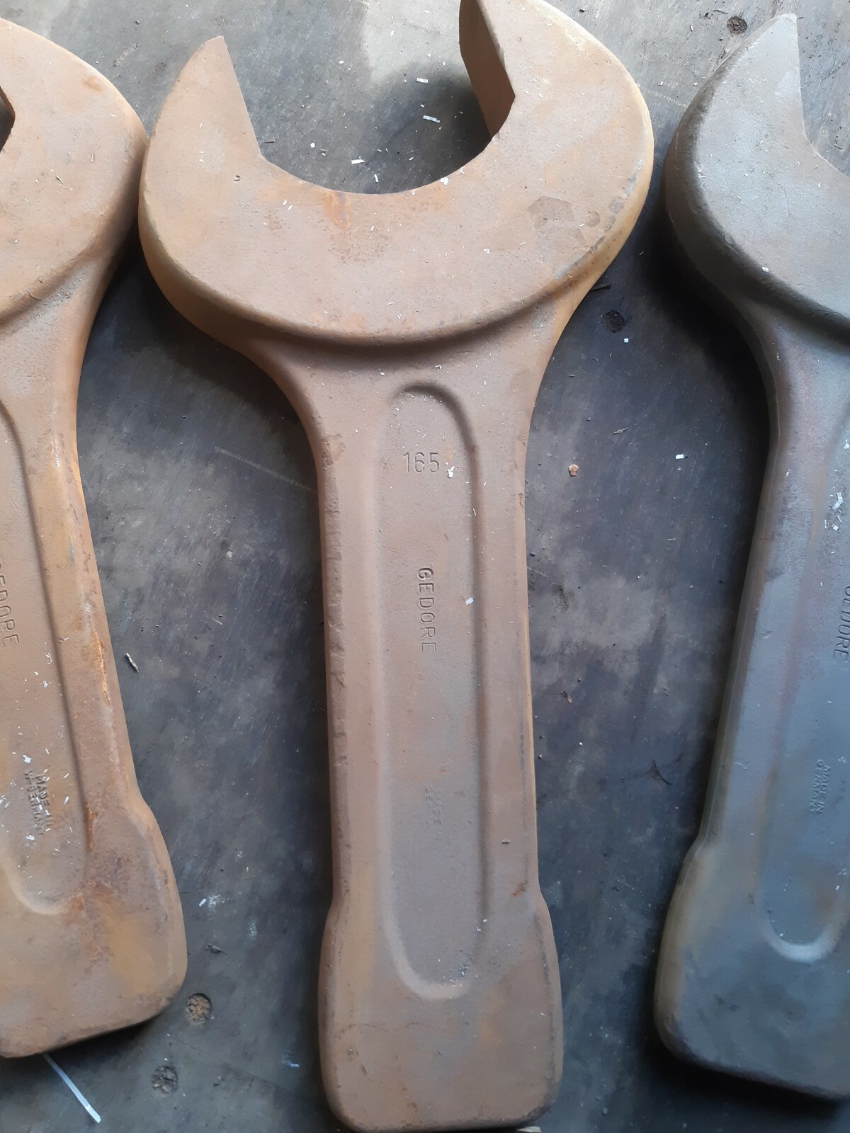 Gedore 170mm Flogging Slogging Spanner Open Ended 133 Type Germnay ...