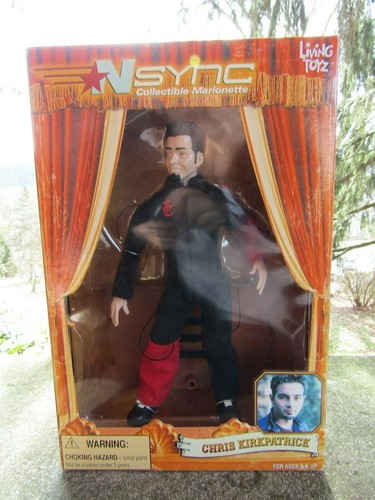 NOS Vintage NSYNC Marionette Doll- Puppet Doll- Chris Kirkpatrick | eBay