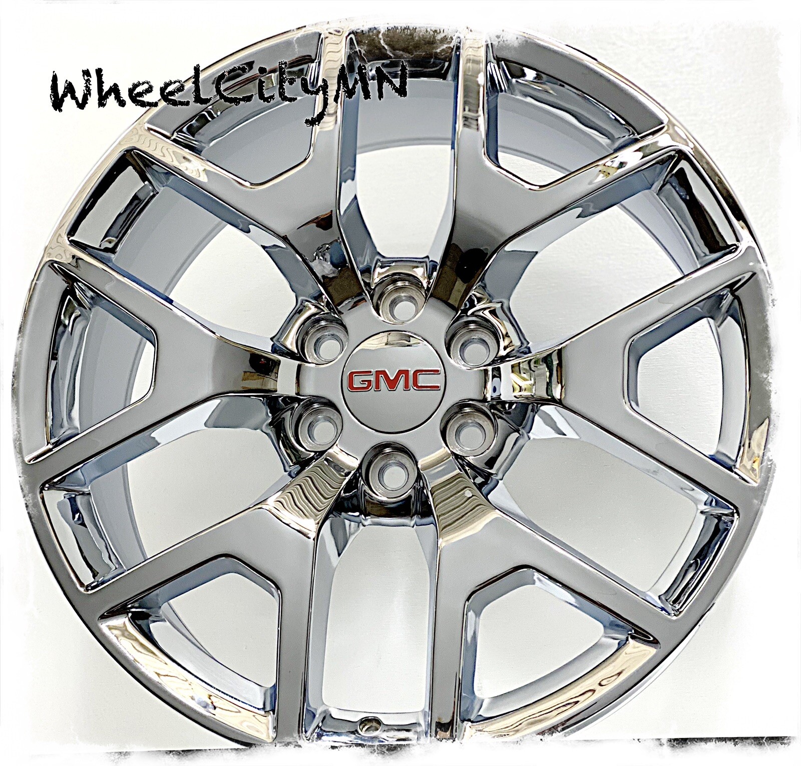 20 inch chrome OE replica 5656 wheels fits 2021 GMC Sierra 1500 Denali ...