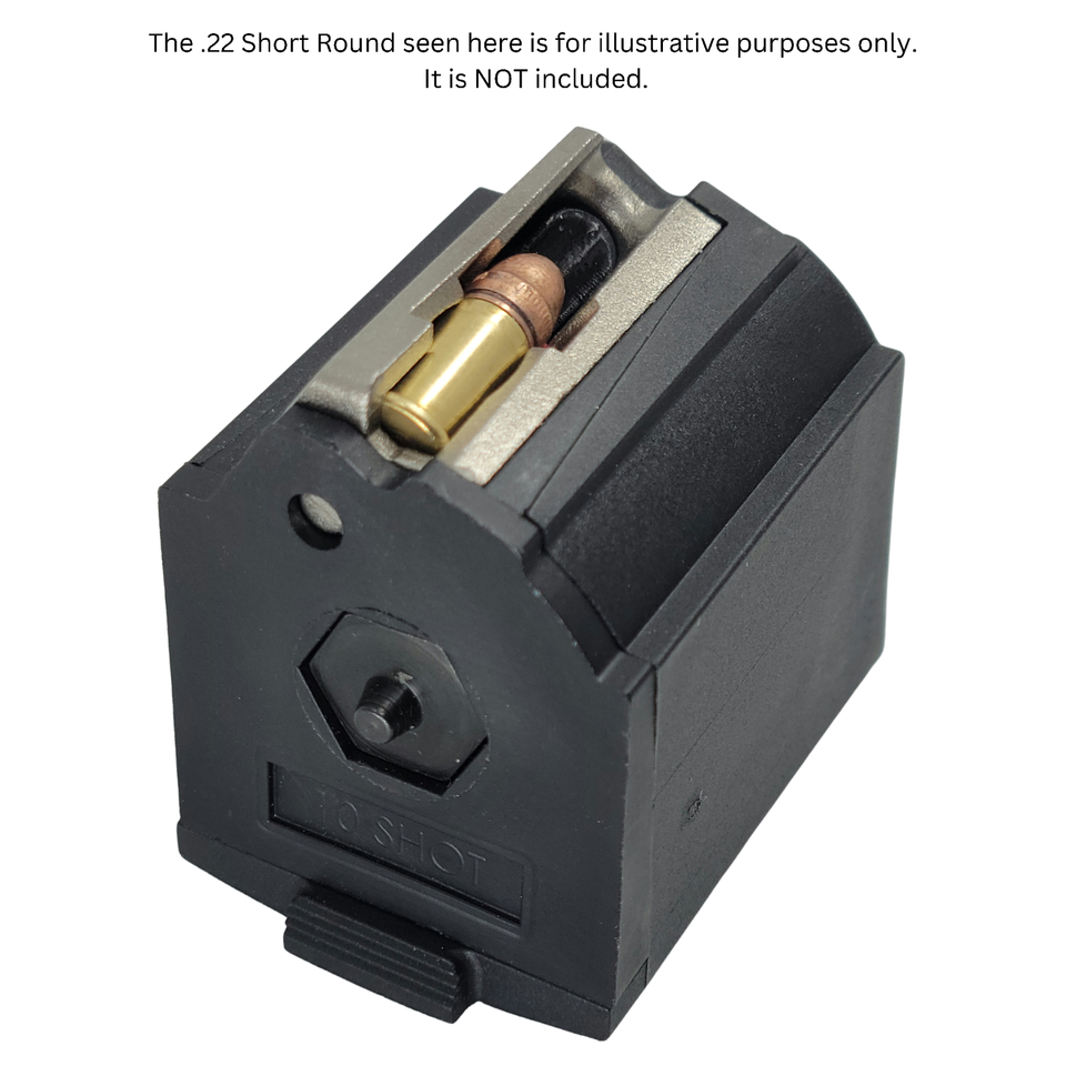 Ruger 10/22 .22 Short 10 Round Magazine Factory BX-1 Modified for .22 ...