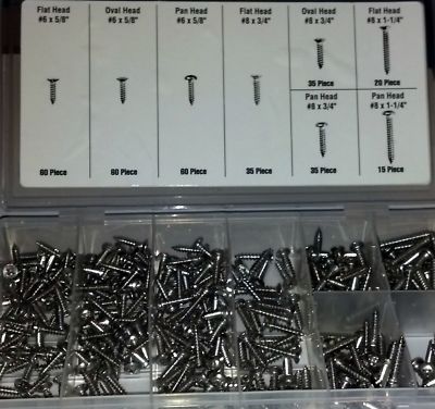 Stainless steel screw set 320pcs | eBay