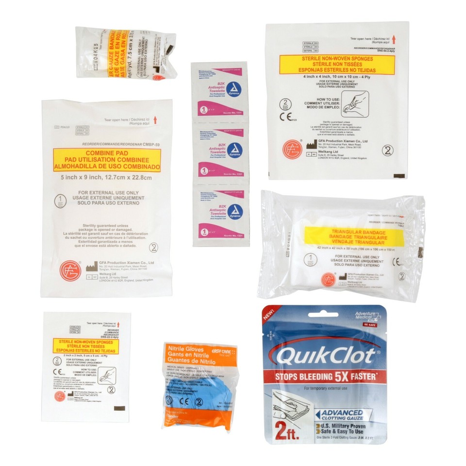 Adventure Medical Kits Trauma Pak First Aid Kit with QuikClot Sponge ...