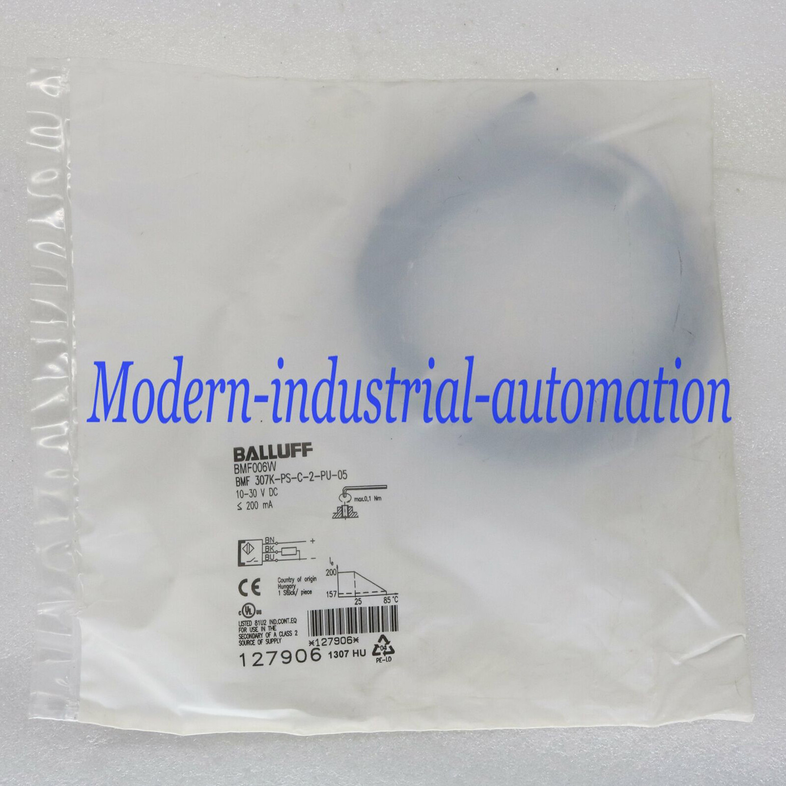 Balluff BMF 307K-PS-C-2-PU-05 BMF006W SENSOR new in box Fast Shipping ...