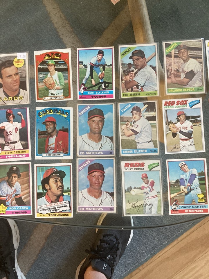 old vintage topps baseball cards lot | eBay