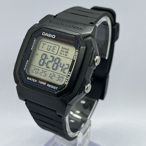 Casio W-800H Classic Digital Watch Black 100M - 3240 Module | eBay UK