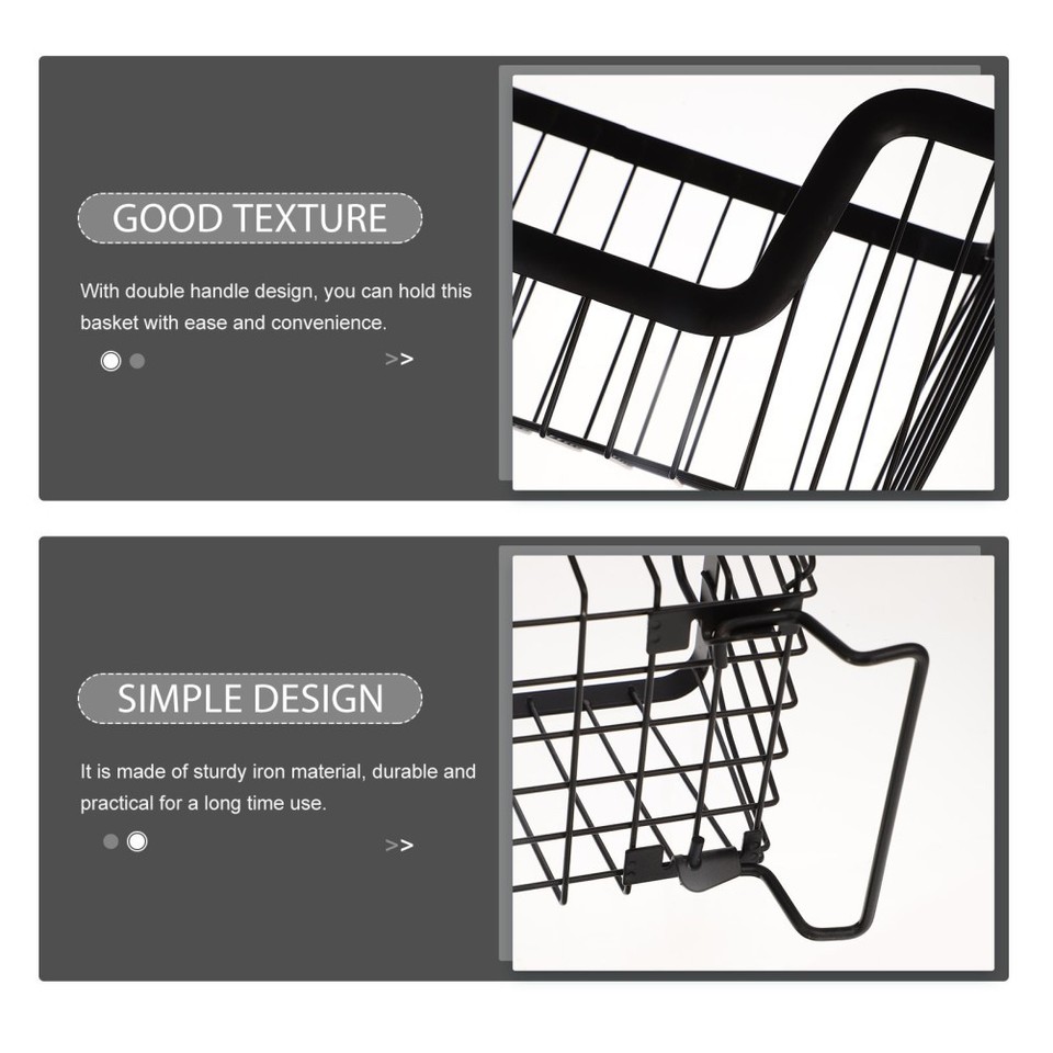 Wire Baskets for Organizing Storage Stackable Metal Mesh Potato Bin ...