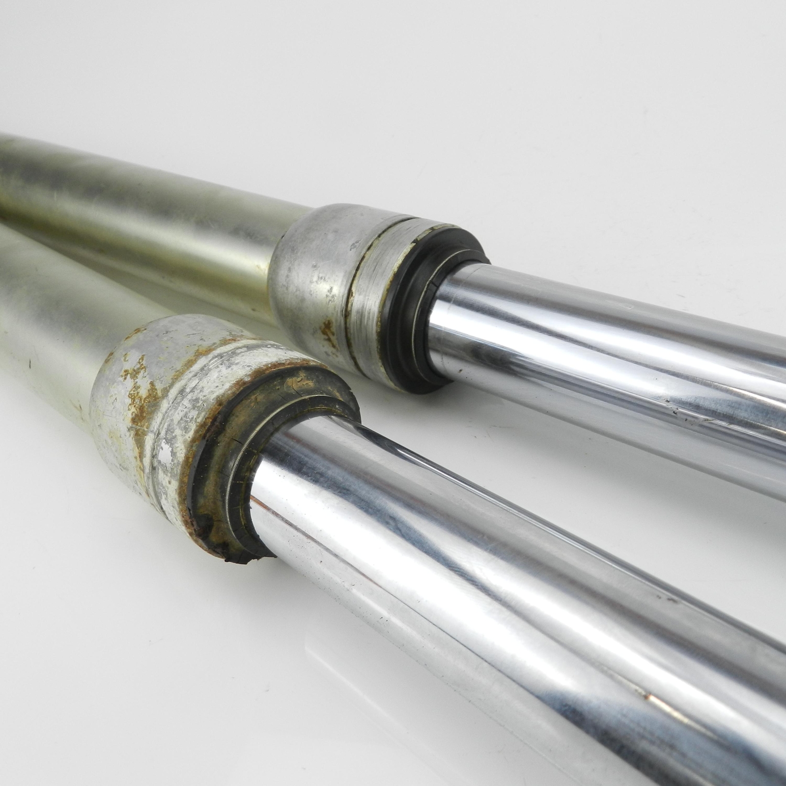 2001 KAWASAKI KX85 OEM RIGHT LEFT FRONT SUSPENSION FORKS SHOCKS 44075 ...