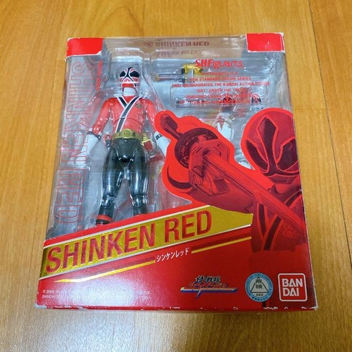 Power Rangers Samurai Super Sentai Shinkenger Shinken Red S.H.Figuarts ...