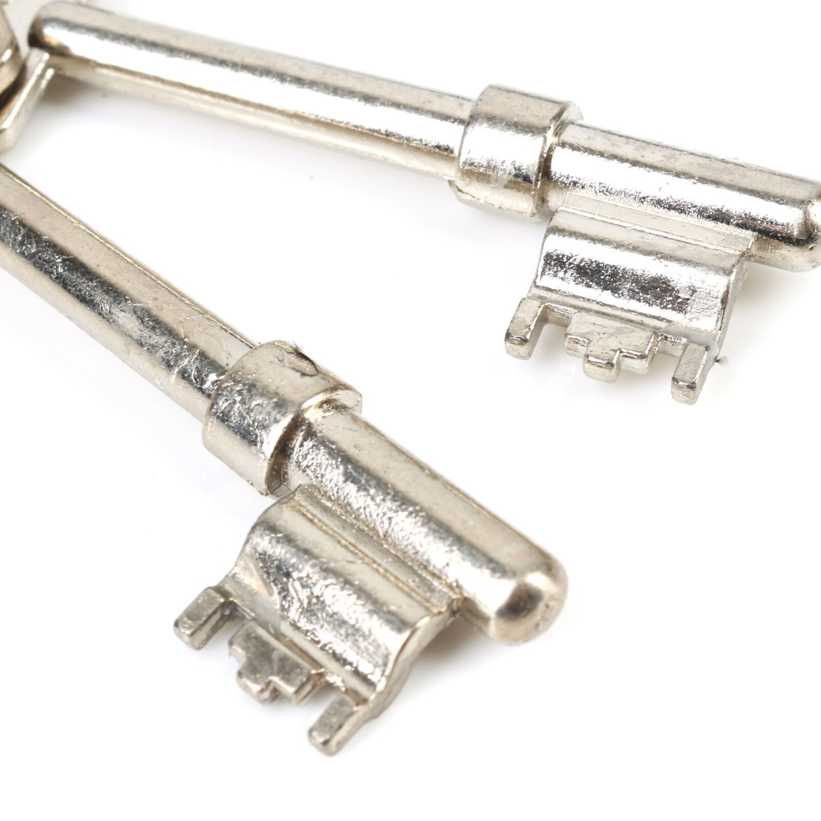 UNIVERSAL SILVER 3 LEVER DEADLOCK 2.5" Mortice Door Bolt Rim Internal ...