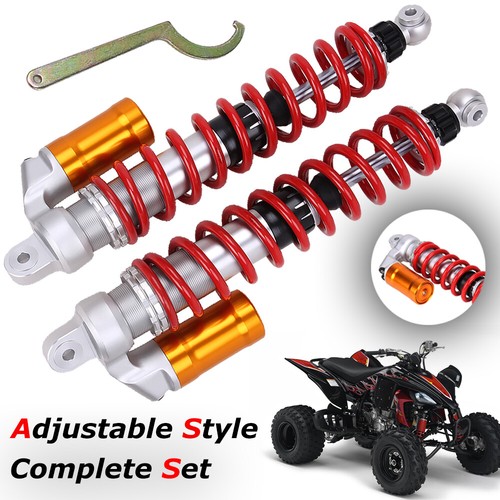 STAGE 3 ADJUSTABLE FRONT AIR SHOCKS ABSORBER SET FOR YAMAHA RAPTOR 660R ...