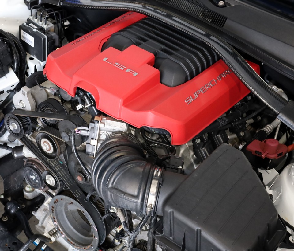 2014 Camaro ZL1 6.2L LSA Supercharged Engine & TR6060 6-Speed Manual ...