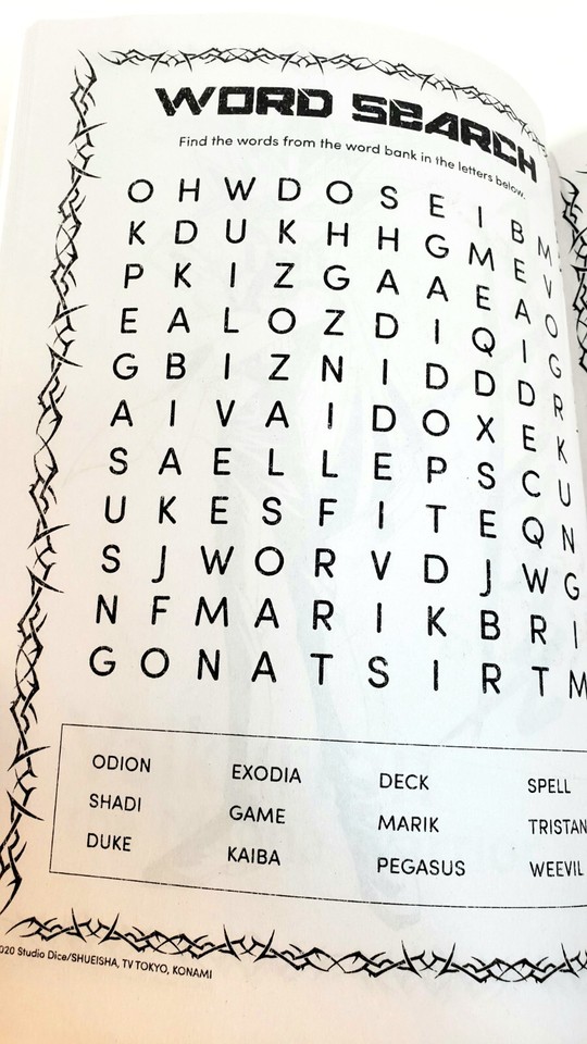 Rare Yu-Gi-Oh! Jumbo Coloring & Activity Book Yugioh Anime | eBay