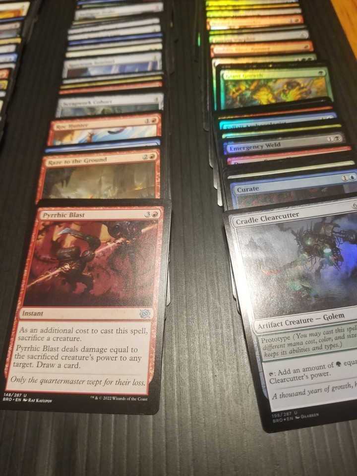 190 Unique MTG Magic The Gathering Cards The Brothers' War Lot #1 | eBay